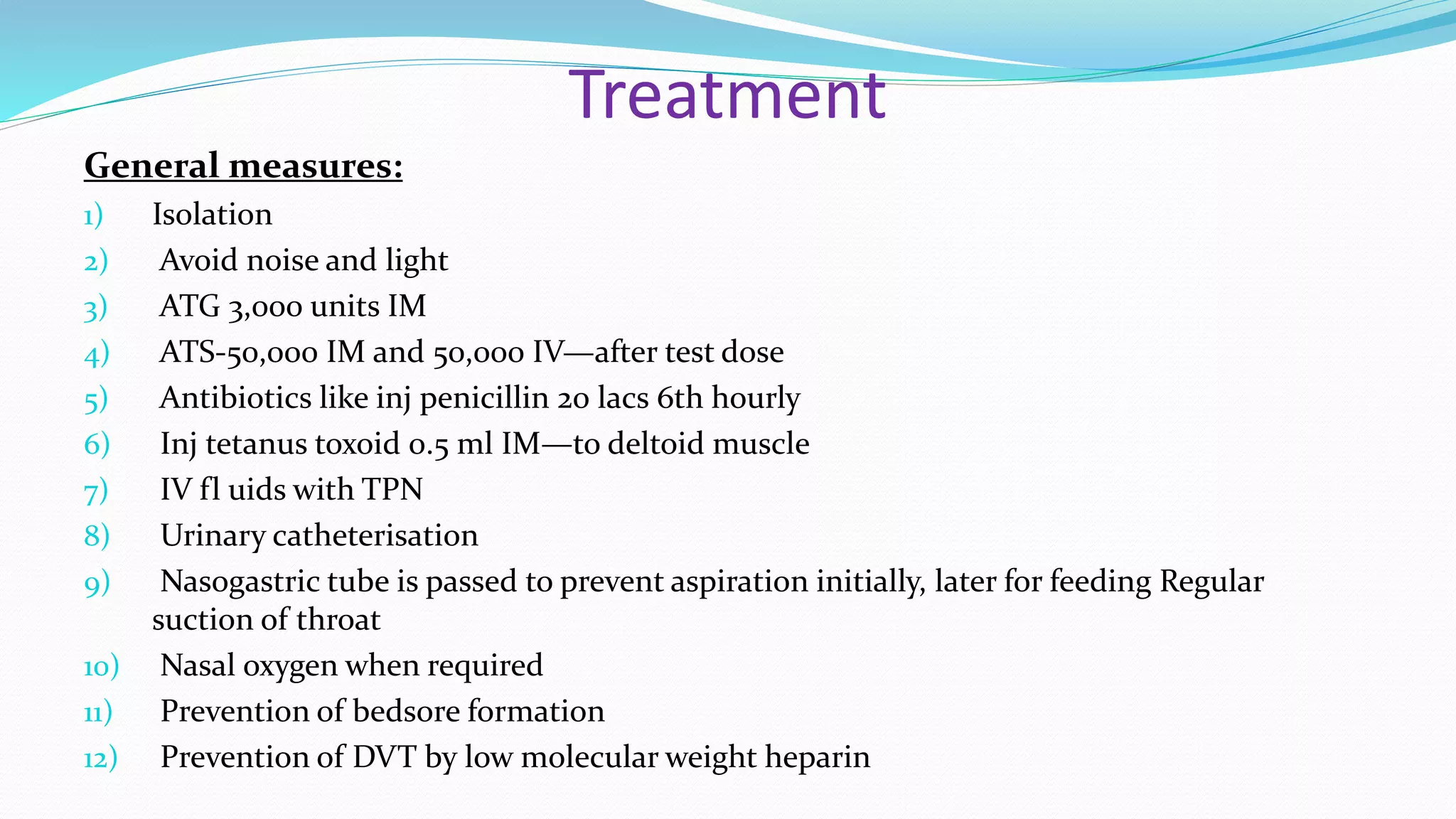 Tetanus & Gas Gangrene | PPTX