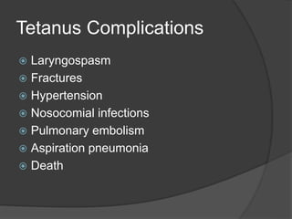 MATERI MANAJEMEN OF PENYAKIT TETANUS.ppt | Brain and Nervous System ...