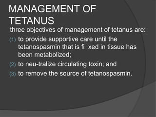 MATERI MANAJEMEN OF PENYAKIT TETANUS.ppt | Brain and Nervous System ...