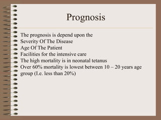 Tetanus (lock jaw) | PPT