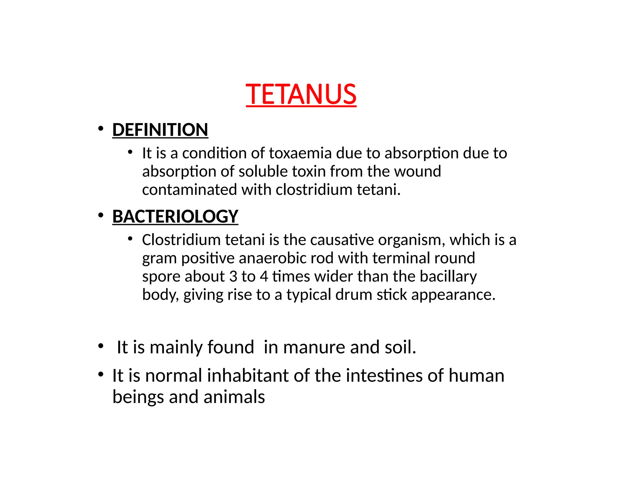 Tetanus & HOMOEOPATHIC MANAGEMENT OF THERAPEUTICS | PPTX
