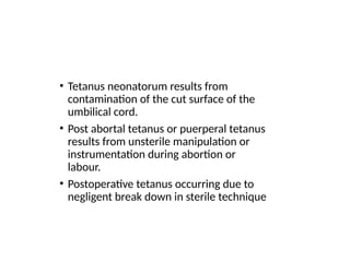 Tetanus & HOMOEOPATHIC MANAGEMENT OF THERAPEUTICS | PPTX