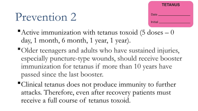 Definition and principles of Management of neonatal tetanus, | PPT