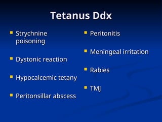 TetanusRabies.ppt Important zoonotic disease of global importance | PPT