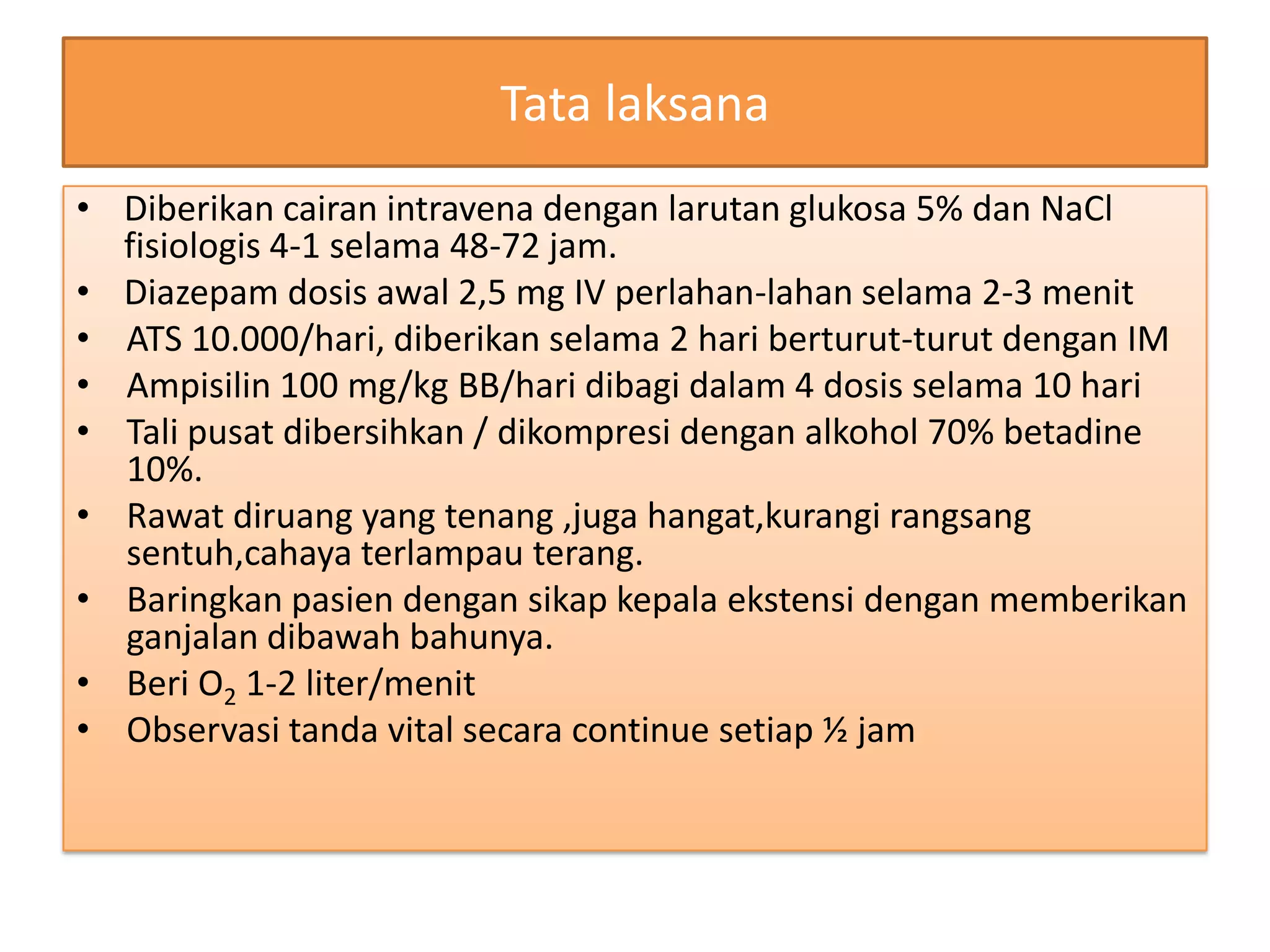 Tetanus Neonatorum | PPTX