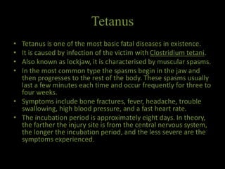 Tetanus toxin mechanism | PPTX