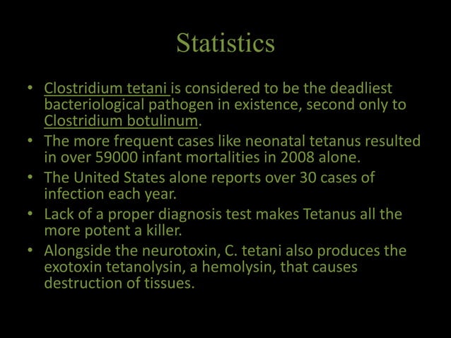 Tetanus toxin mechanism | PPTX | Infectious Diseases | Diseases and ...
