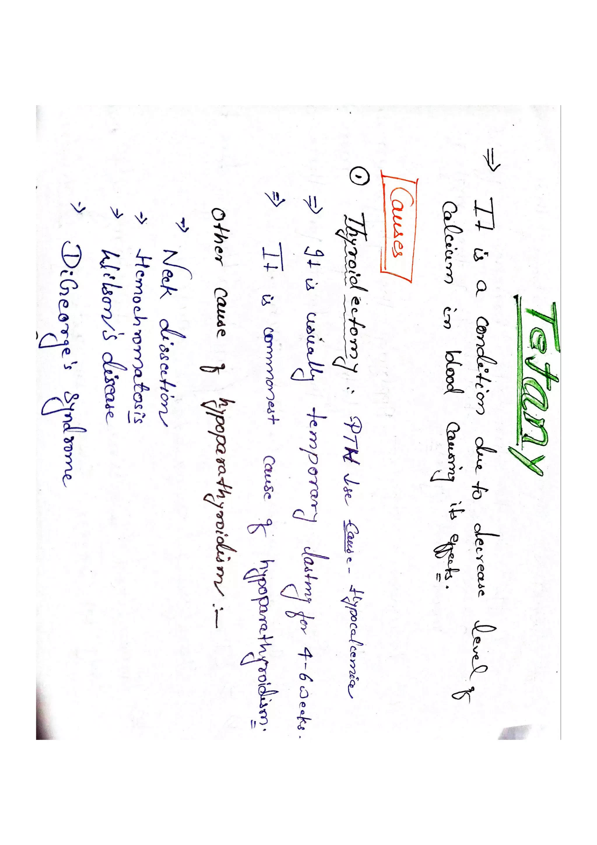 Tetany - general Surgery | PDF