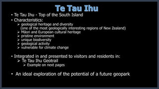 Te Tauihu Geotrail | PPTX | Australia and Oceania Travel | Travel Locations