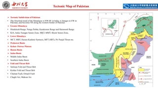 Tectonic of Pakistan w.r.t Northwestern Himalaya | PPTX