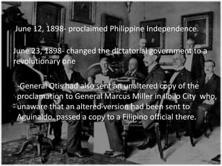 McKinley’s Benevolent Assimilation Proclamation | PPTX