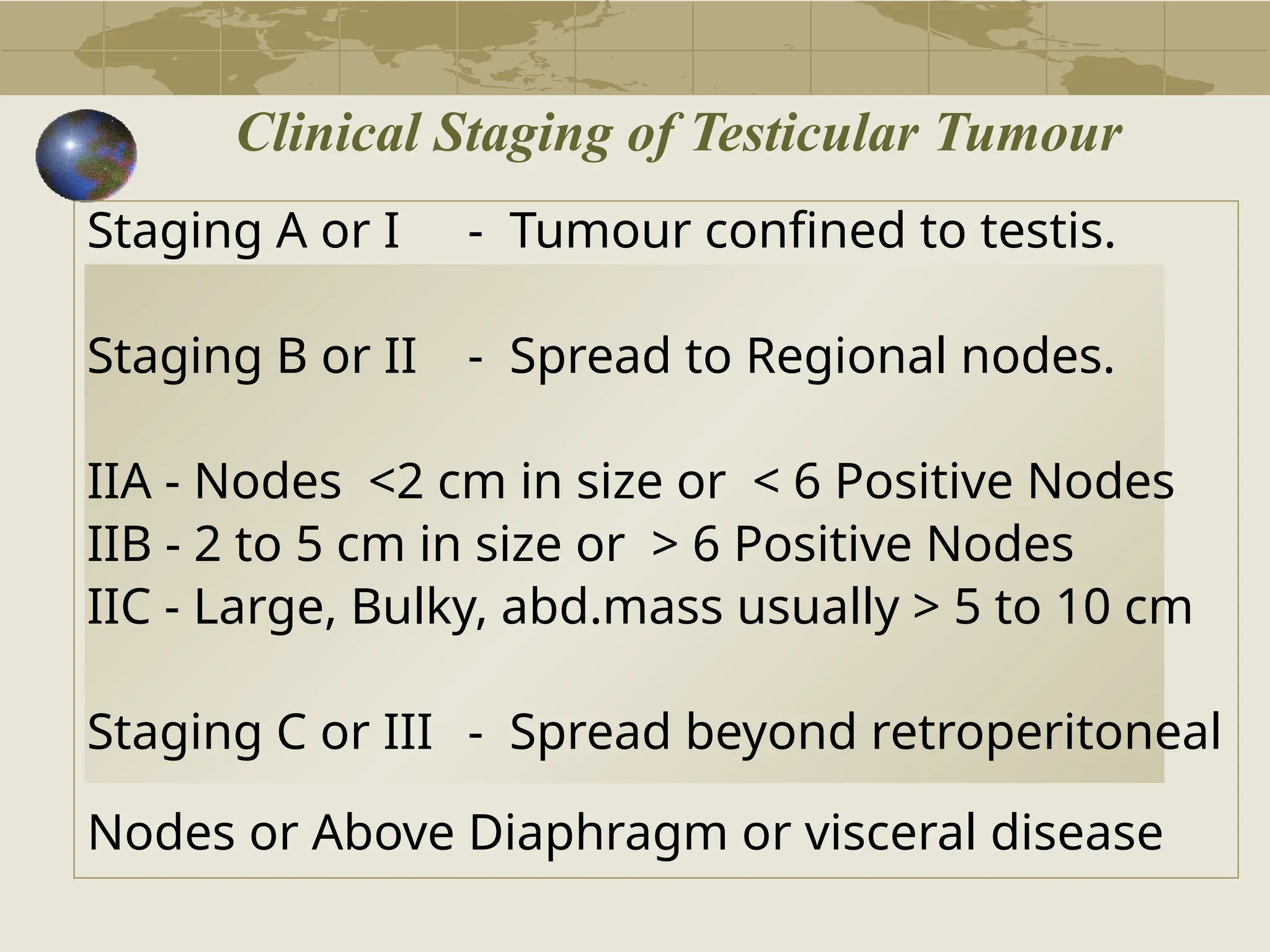 Testicular Tumors - Residency Med School | PPT