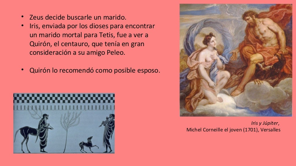 Tetis Y Peleo