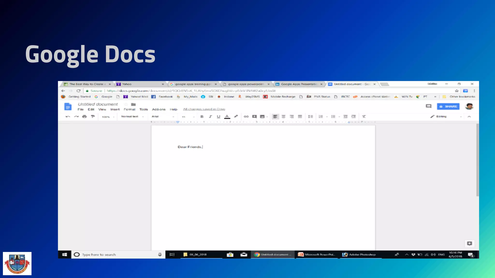 Technology Enabled Teaching, Learning & Research | PPT
