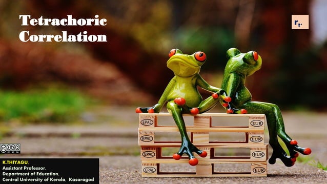 Tetrachoric Correlation - Thiyagu | PDF