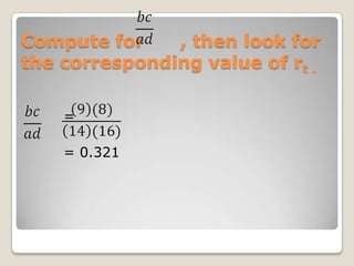 Tetrachoric Correlation Coefficient | PPTX