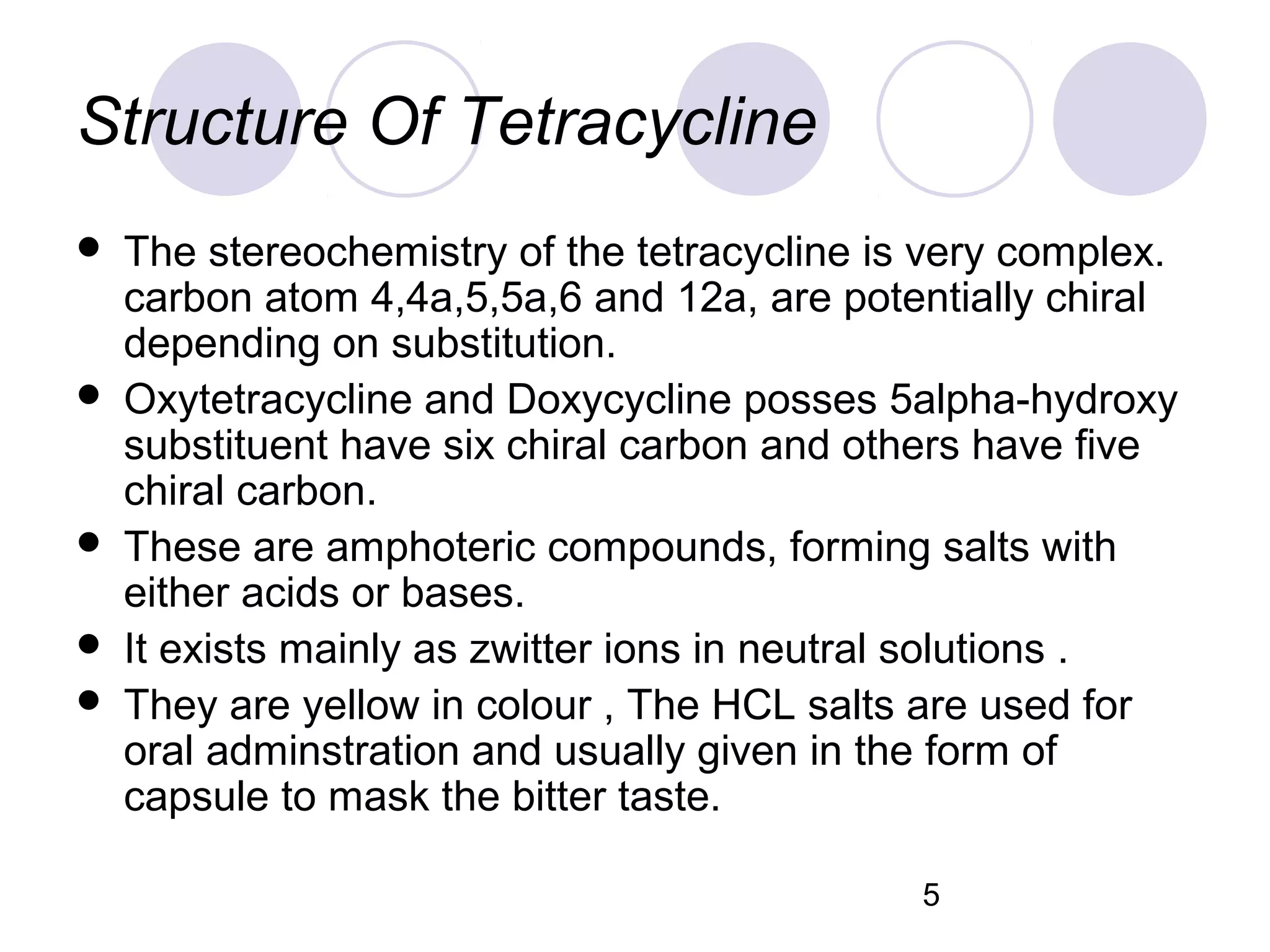 Tetracycline | PPT