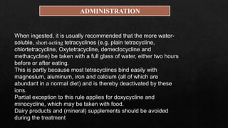 Tetracycline - Medical Microbiology | PPT