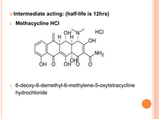 Tetracycline | PPTX