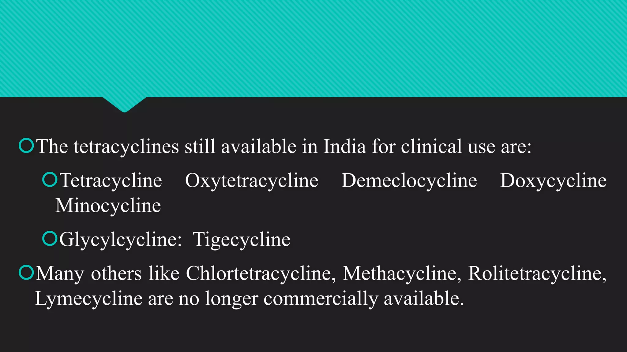 Tetracycline and Chloramphenicol | PPTX