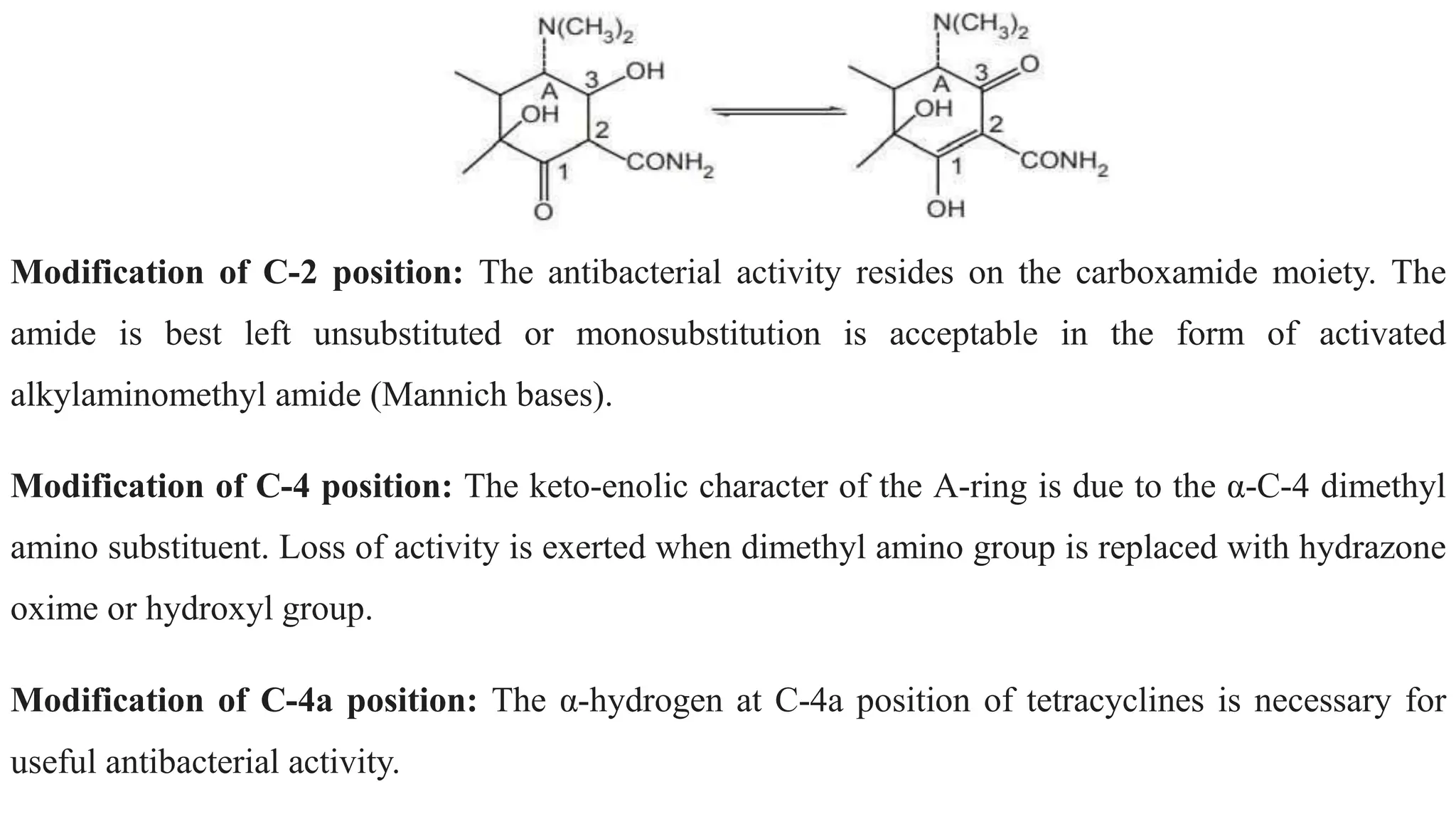 TETRACYCLINE PPT 3.pptx medicinal chemistry | PPTX