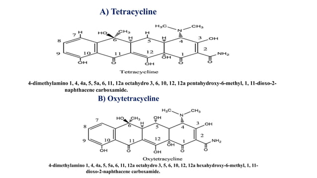 TETRACYCLINE PPT 3.pptx medicinal chemistry | PPTX