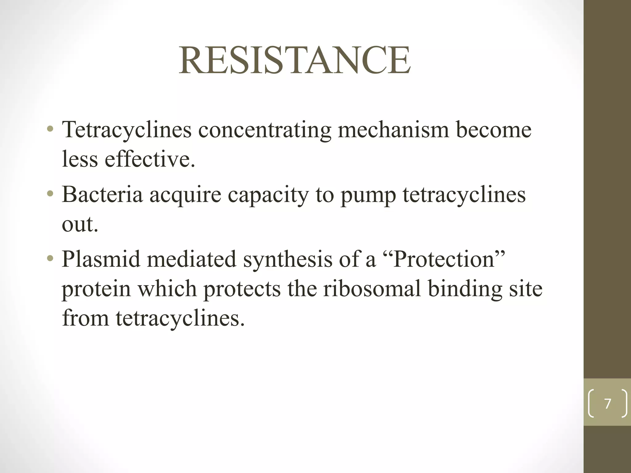 Tetracyclines | PPTX