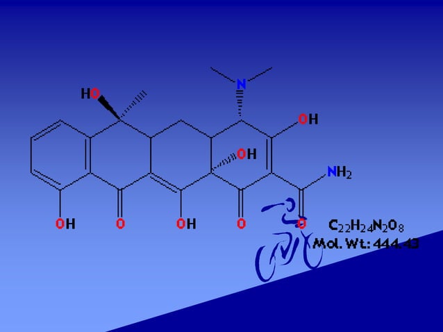 Antibiotic Tetracyclines history,classification,mechanism of action and ...