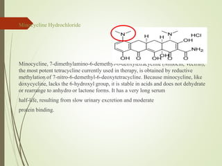 TETRACYCLINE Medicinal chemistry not.pdf