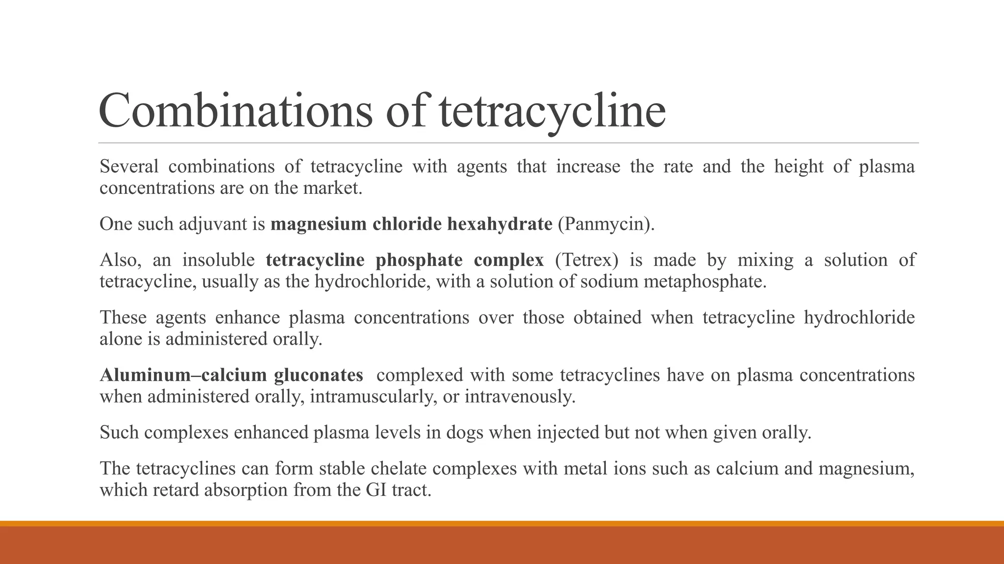 Tetracyclines Medicinal Chemistry | PPTX