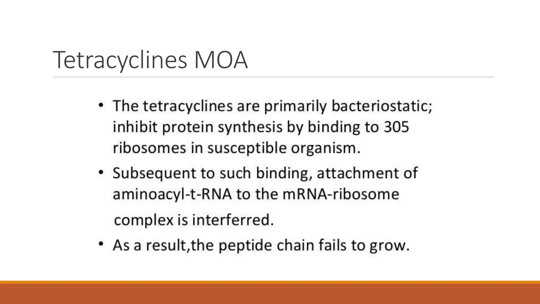 Tetracyclines Medicinal Chemistry | PPTX