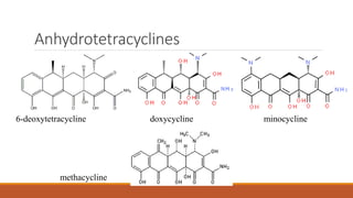 Tetracyclines Medicinal Chemistry | PPTX