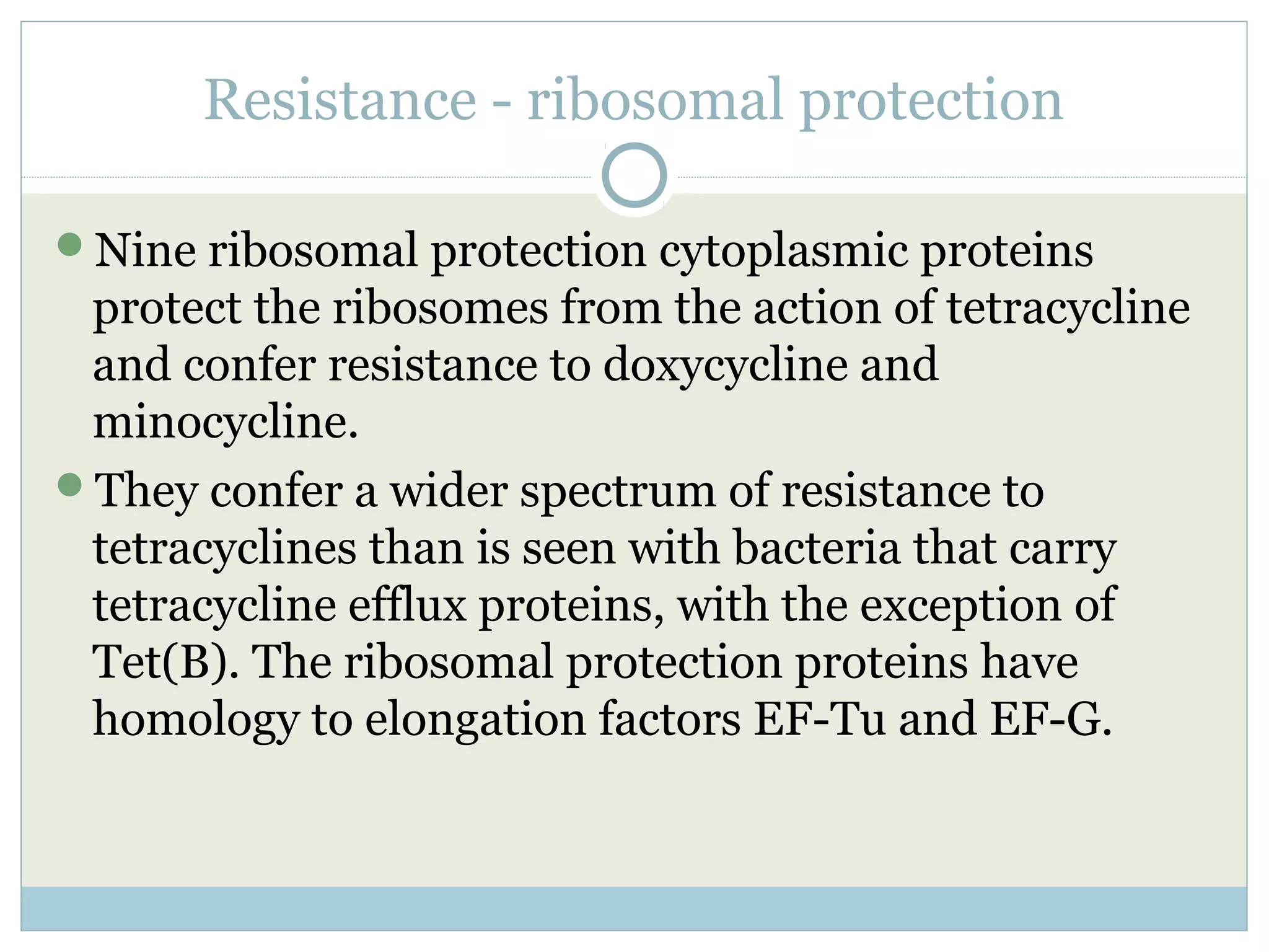 Tetracyclines, glycicyclines, macrolides and ketolides Drugs | PPT