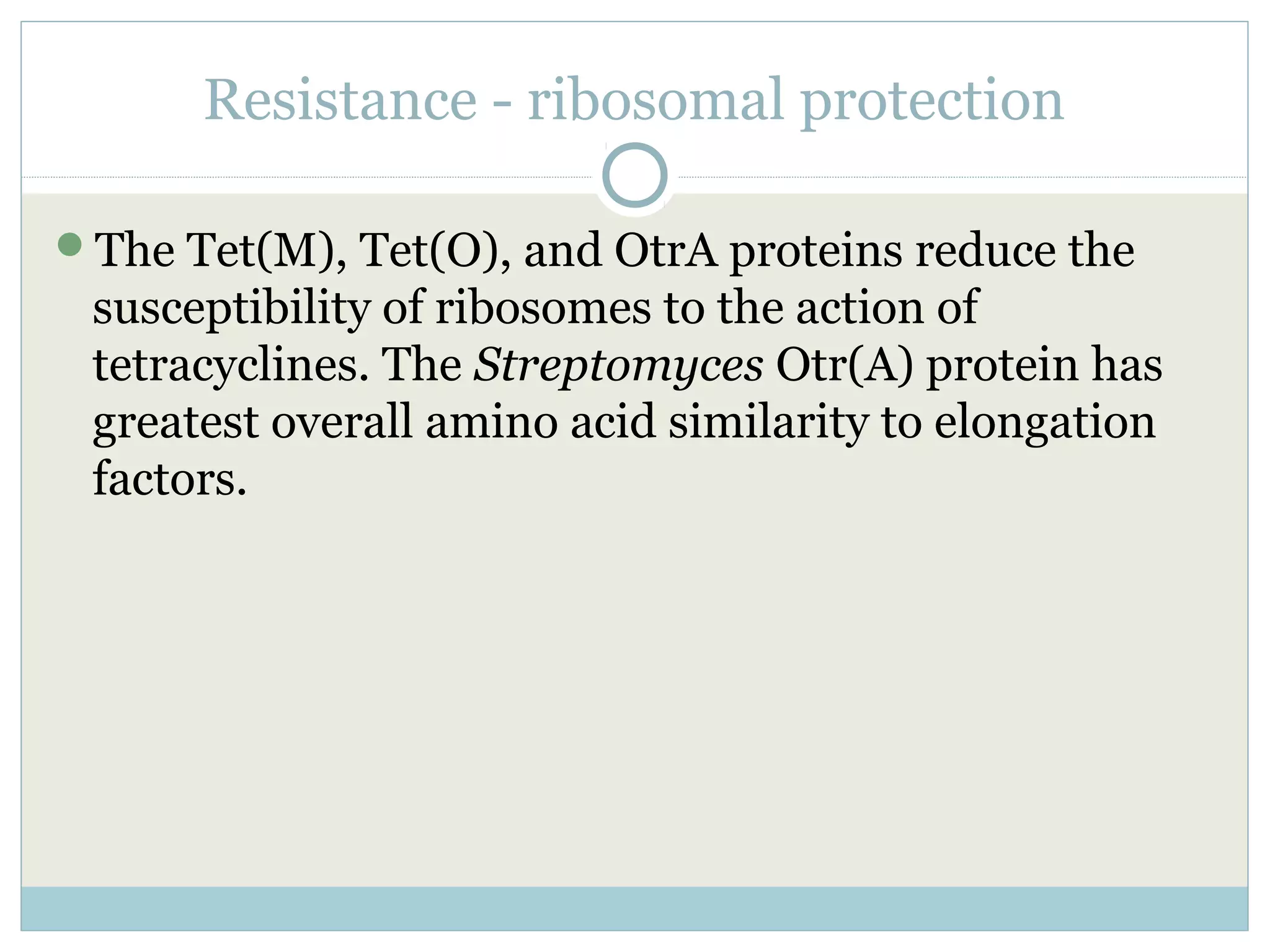 Tetracyclines, glycicyclines, macrolides and ketolides Drugs | PPT