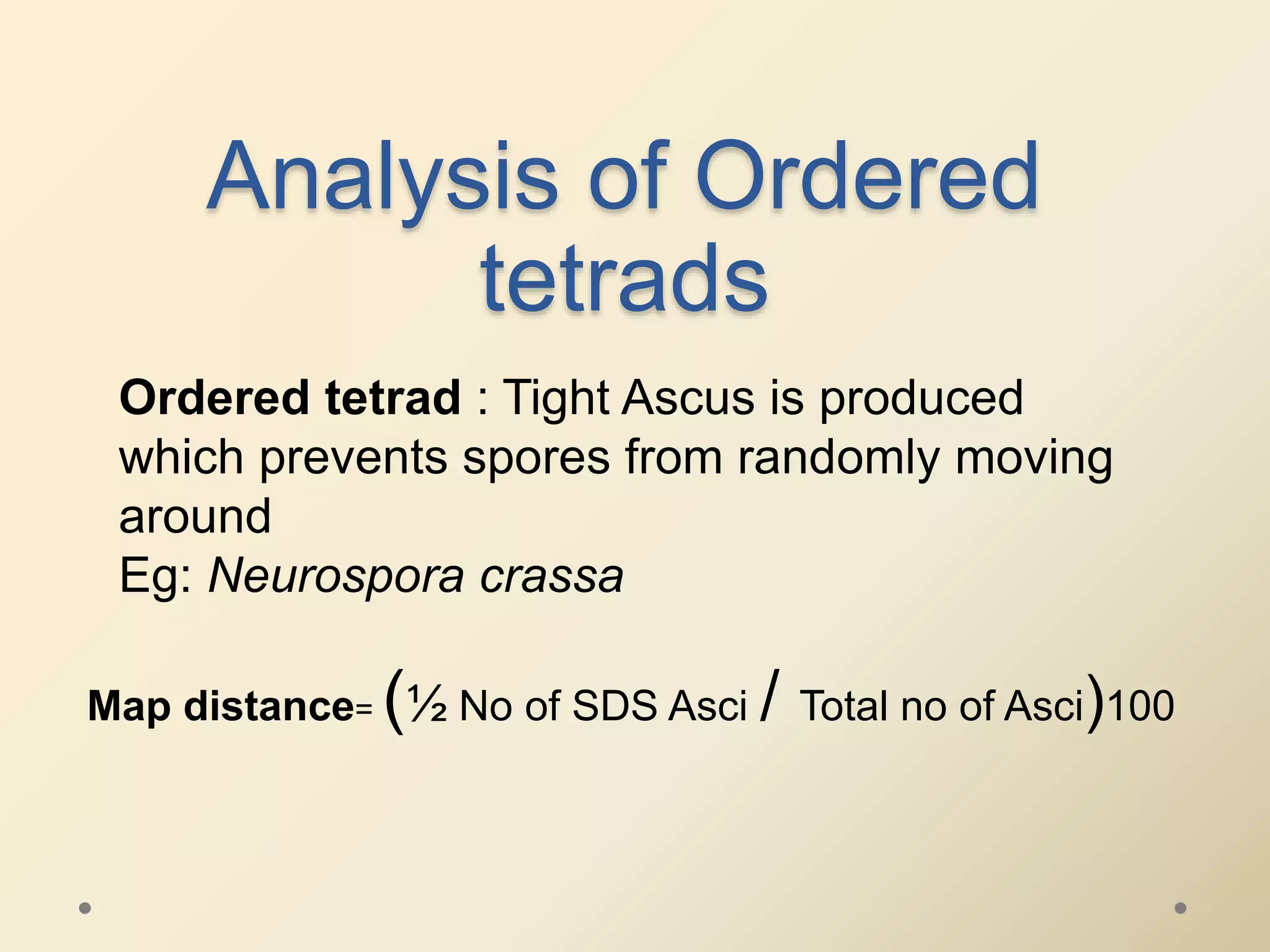 Tetrad analysis | PPTX