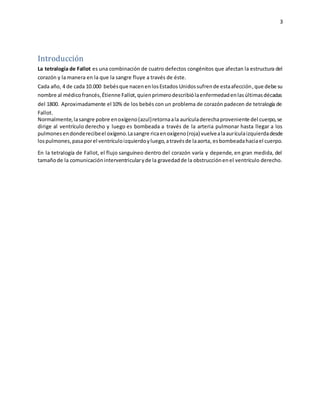 Tetralogía de fallot | DOCX