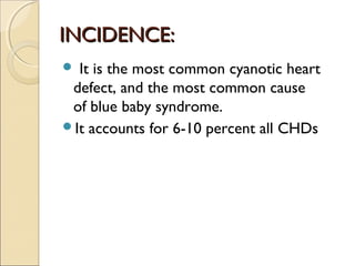 Tetralogy of fallot | PPT