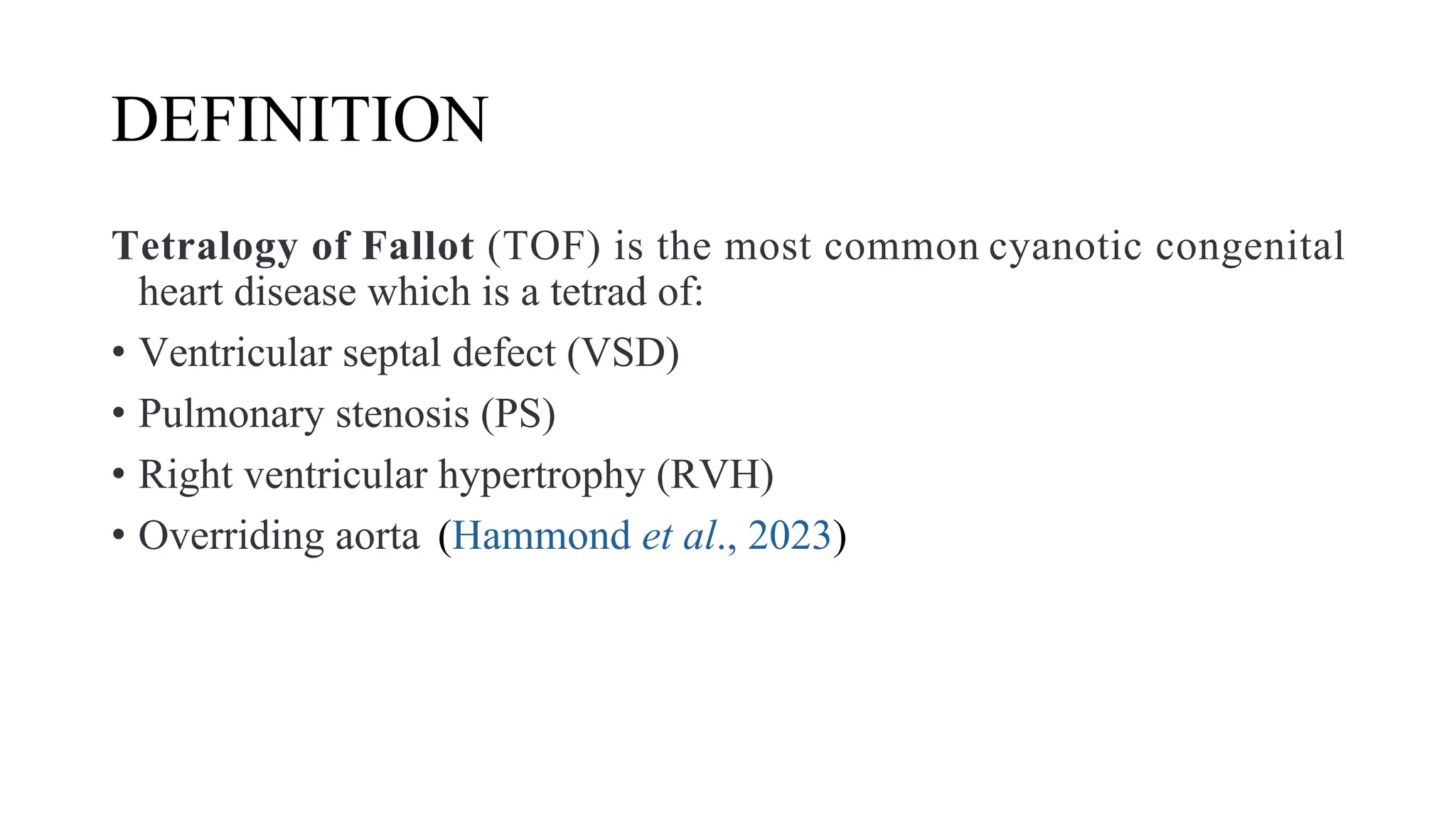 Tetralogy of Fallot,Fallot's syndrome, Fallot's tetrad, Steno–Fallot ...