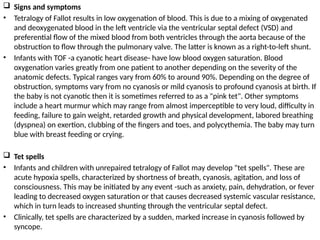 TETRALOGY OF FALLOT ,fetal heart defects | PPTX