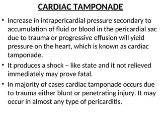 TETRALOGY OF FALLOT AND CARDIAC TAMPONADE.ppt