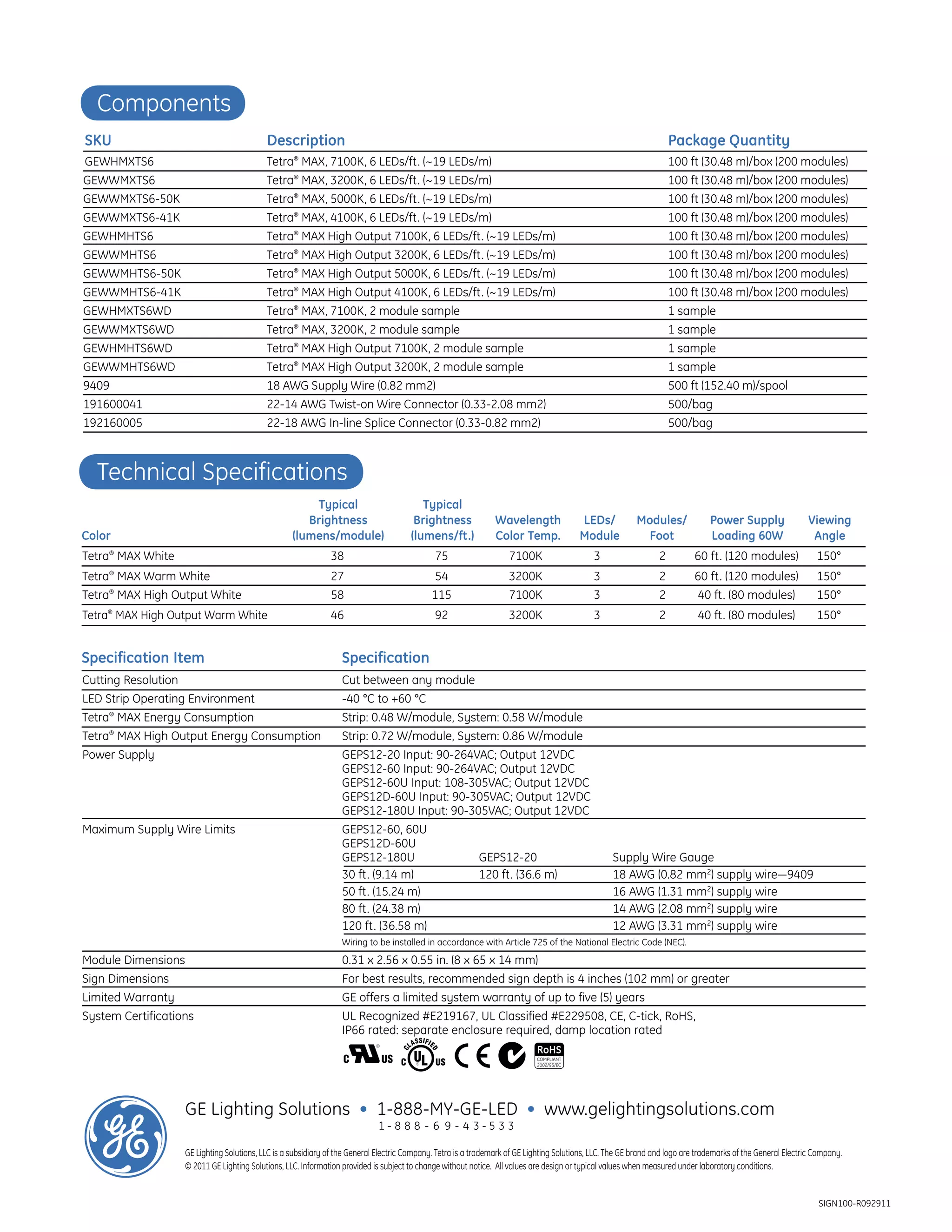 Tetra Max Brochure | PDF | Technology & Computing
