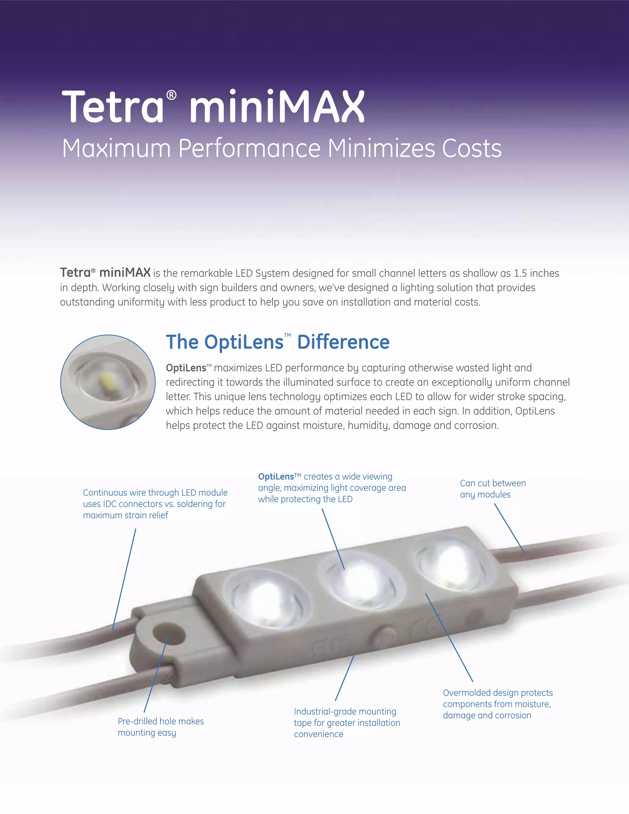 Tetra Mini Max Brochure | PDF