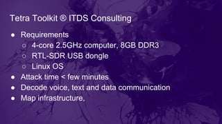 TETRA Networks Security | PDF