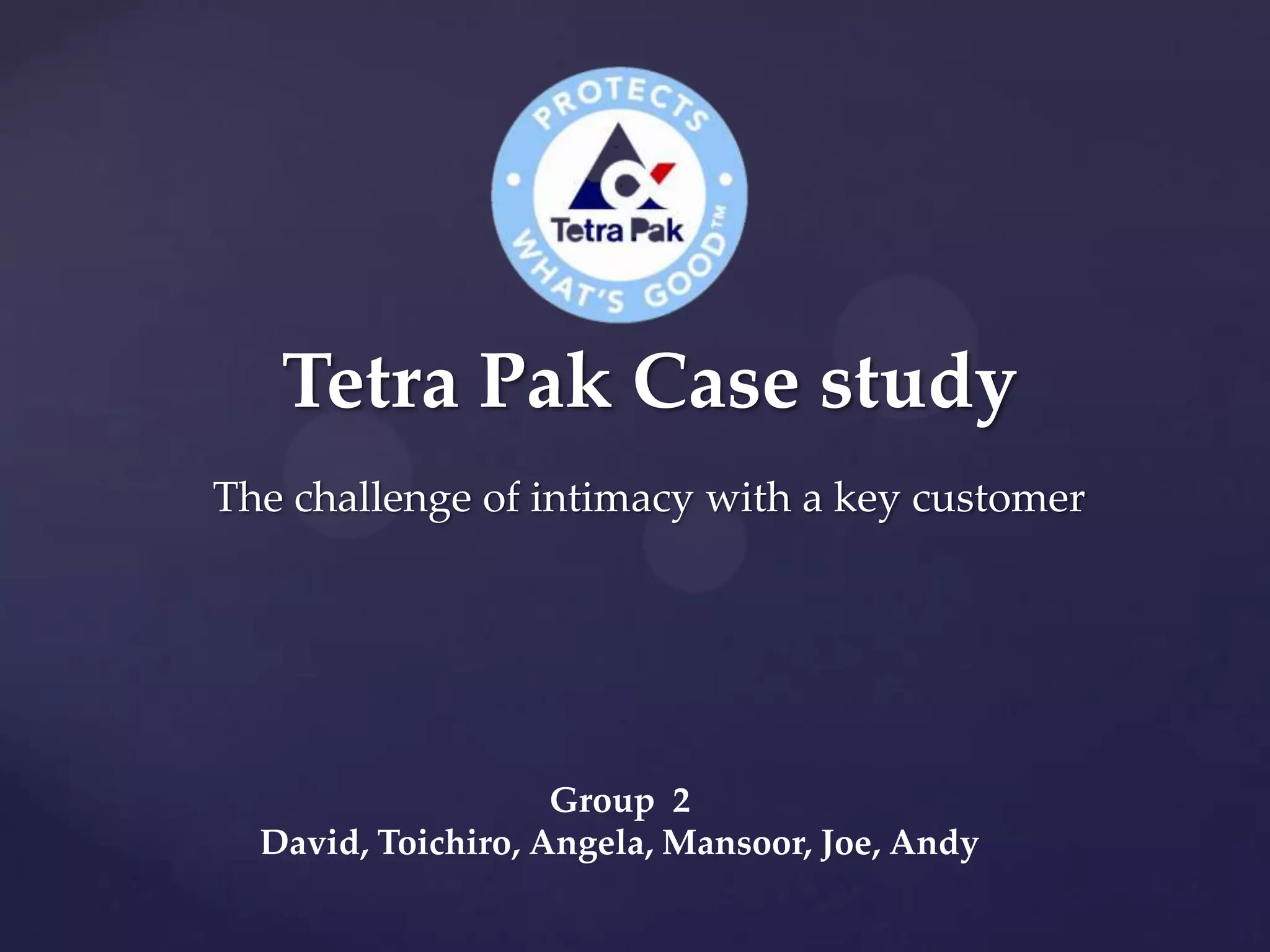 Tetra pak casestudy | PPTX