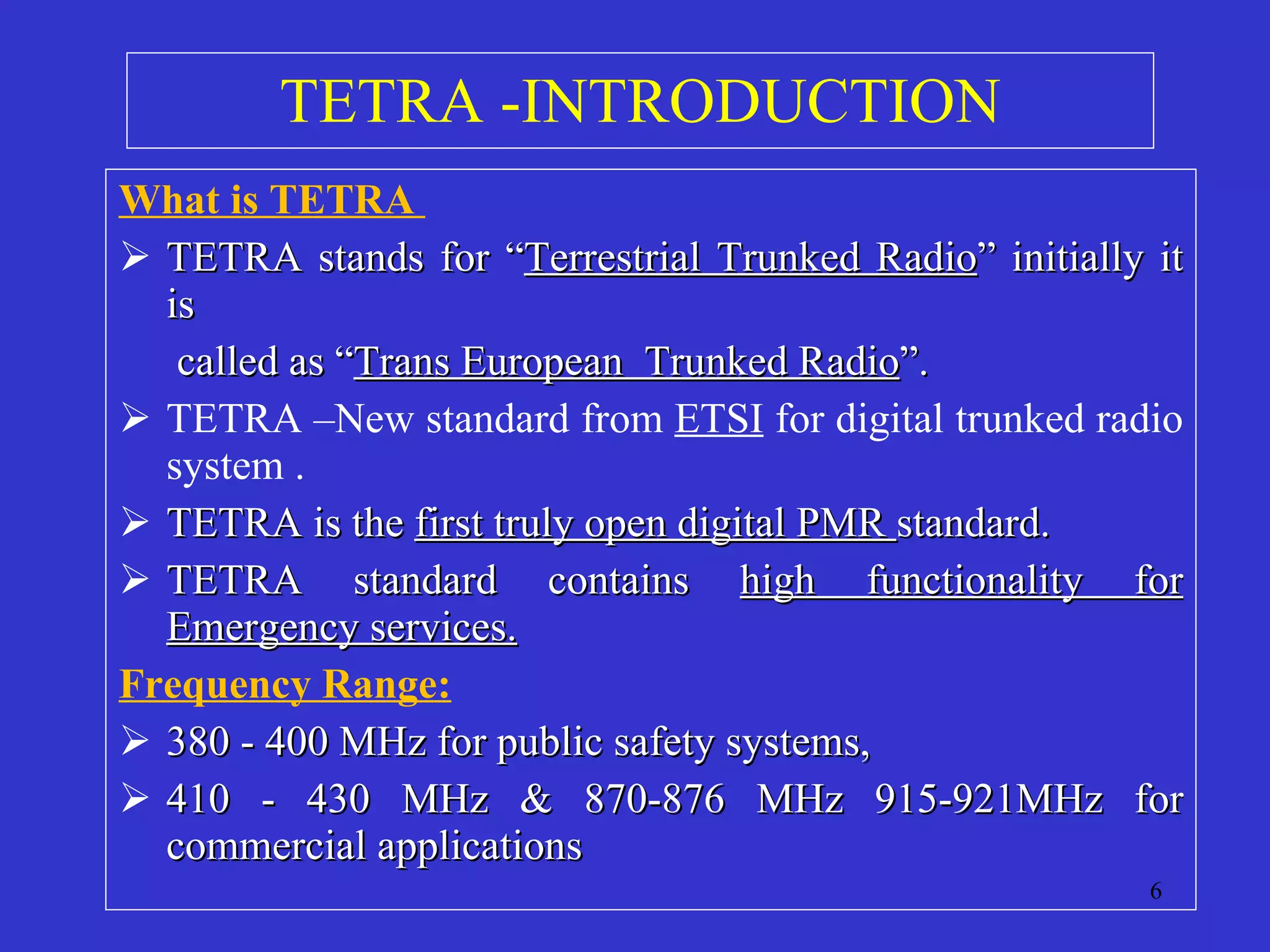 Tetra Ppt 6604 Edited | PPT