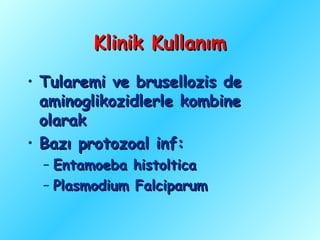 Tetrasiklinler (fazlası için www.tipfakultesi.org ) | PPT