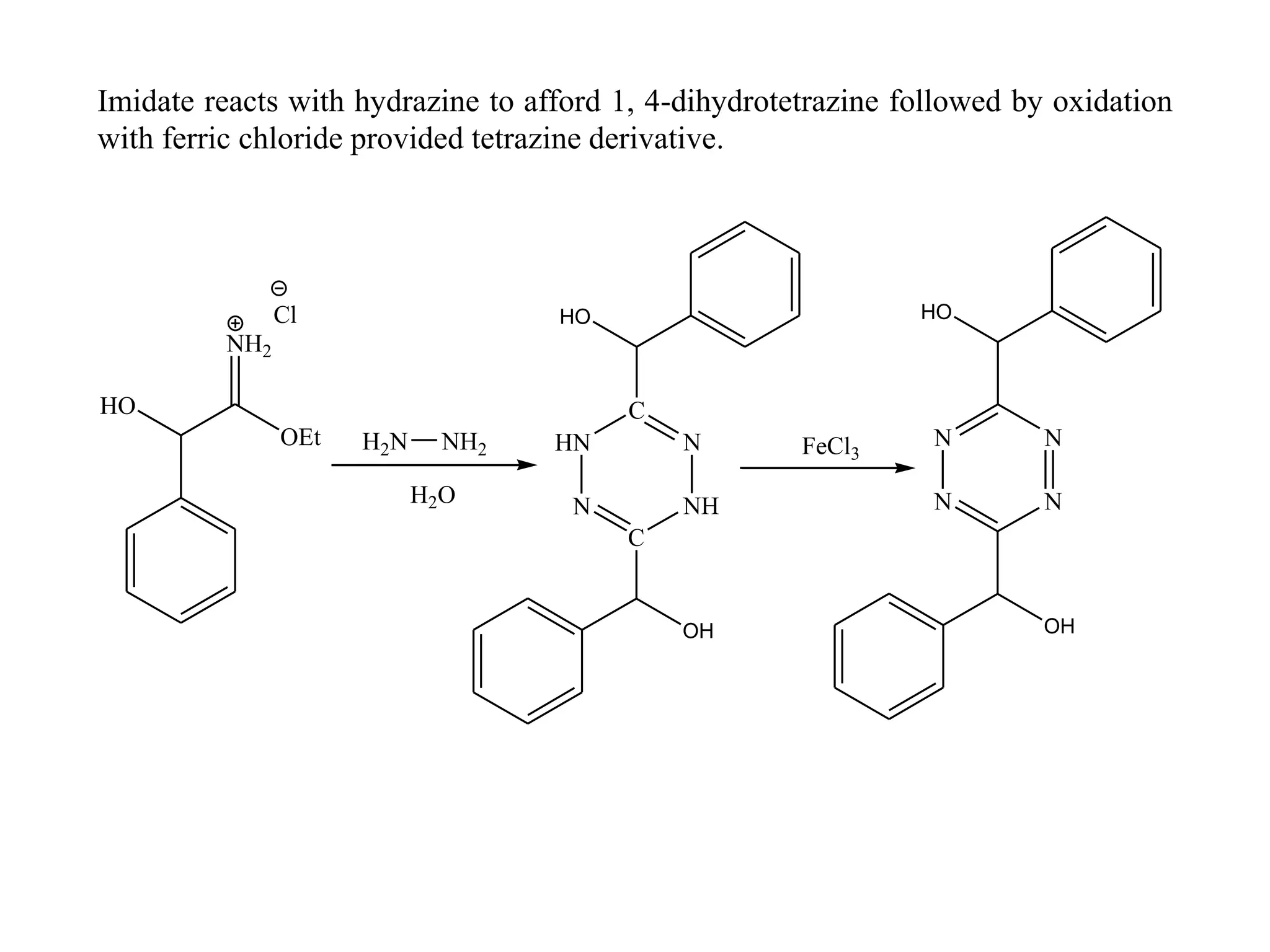 Synthesis and reaction of six membered heterocycle-Tetrazine | PPTX