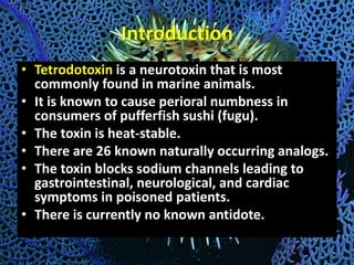 Tetrodotoxin | PPSX