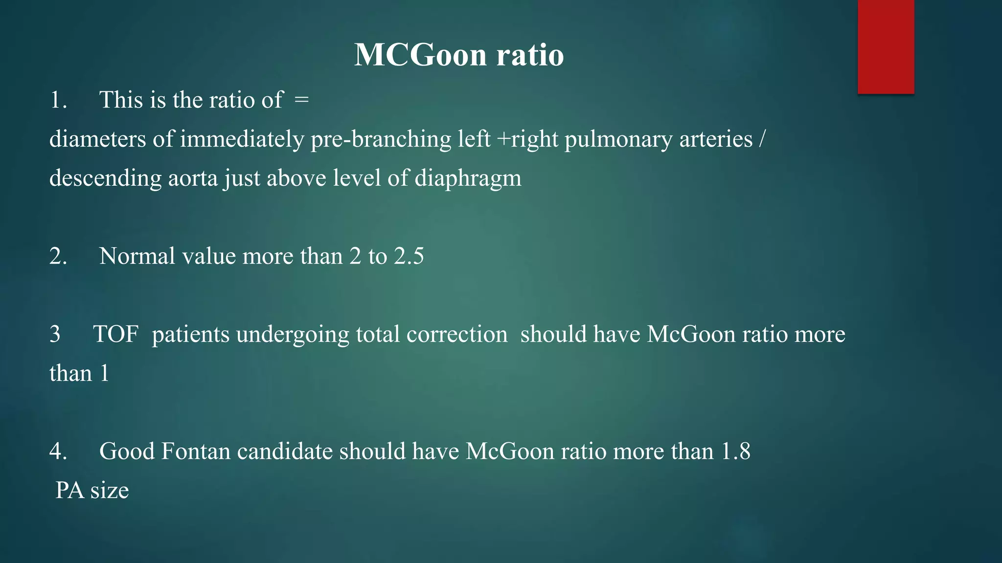 Tetrology of fallot corrective surgeries | PPTX
