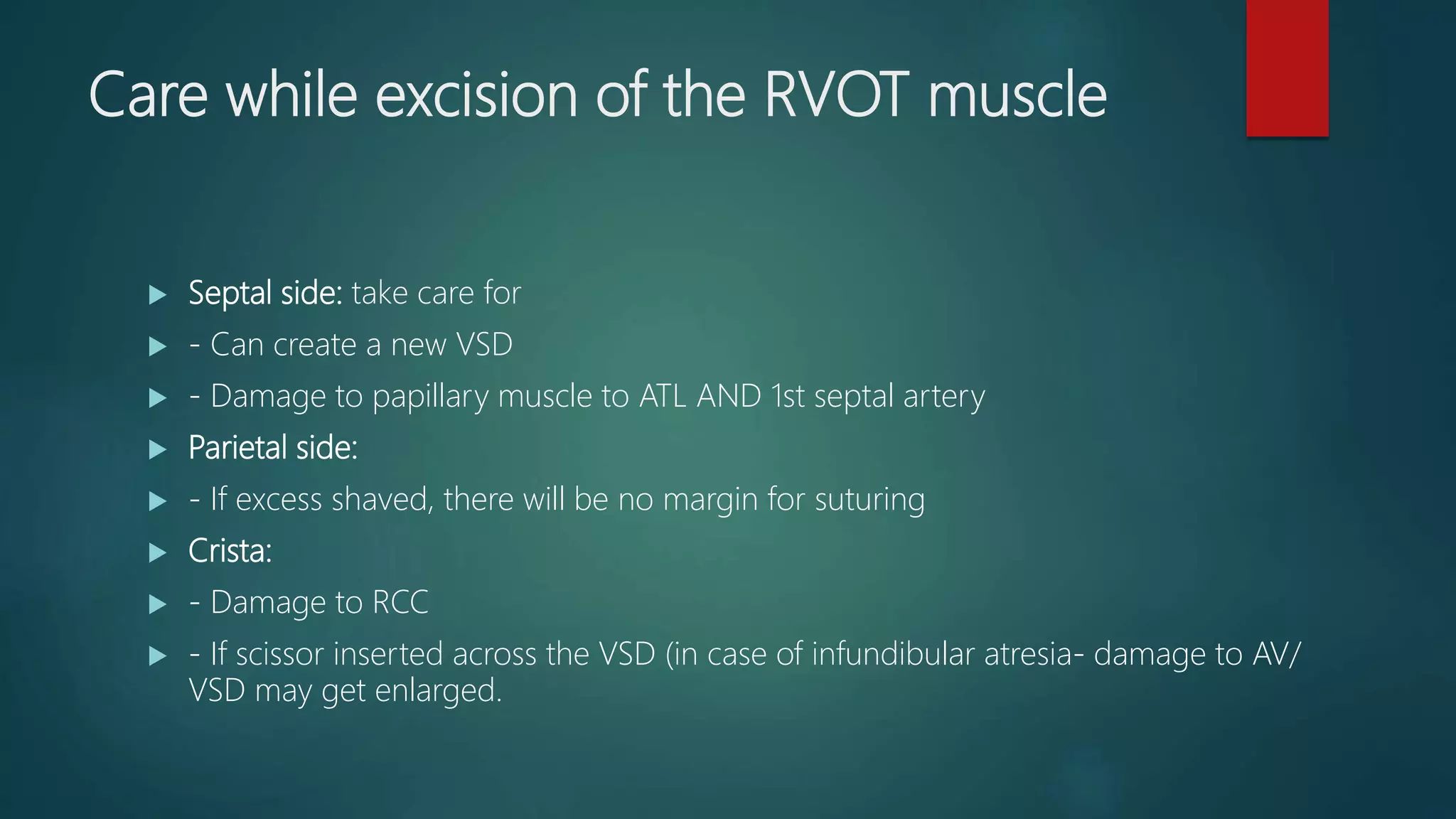 Tetrology of fallot corrective surgeries | PPTX